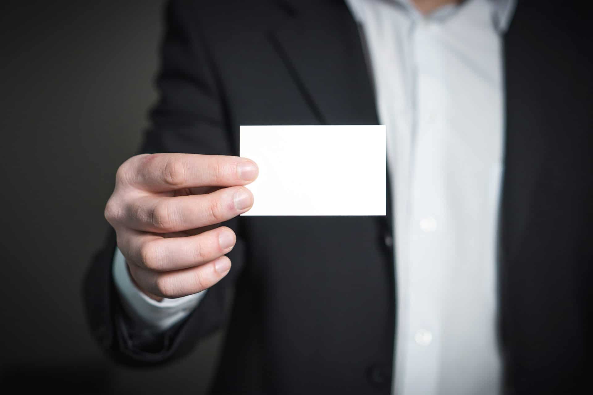 What your business cards say about you - Dorian Solutions